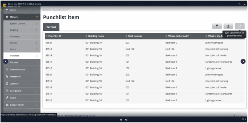 Procore Integration - DLP Manager